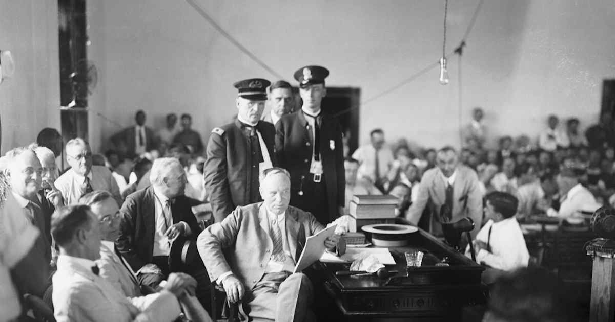 Scopes Monkey Trial begins | July 10, 1925 | HISTORY