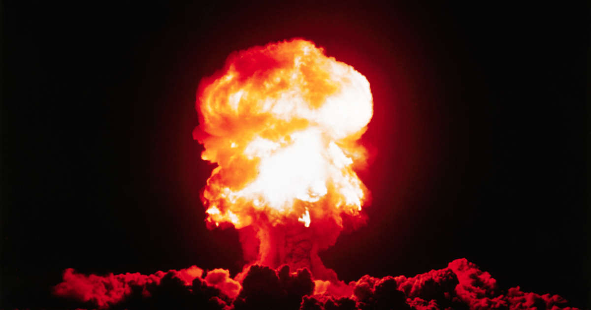 Nevada is site of first-ever underground nuclear explosion | September ...