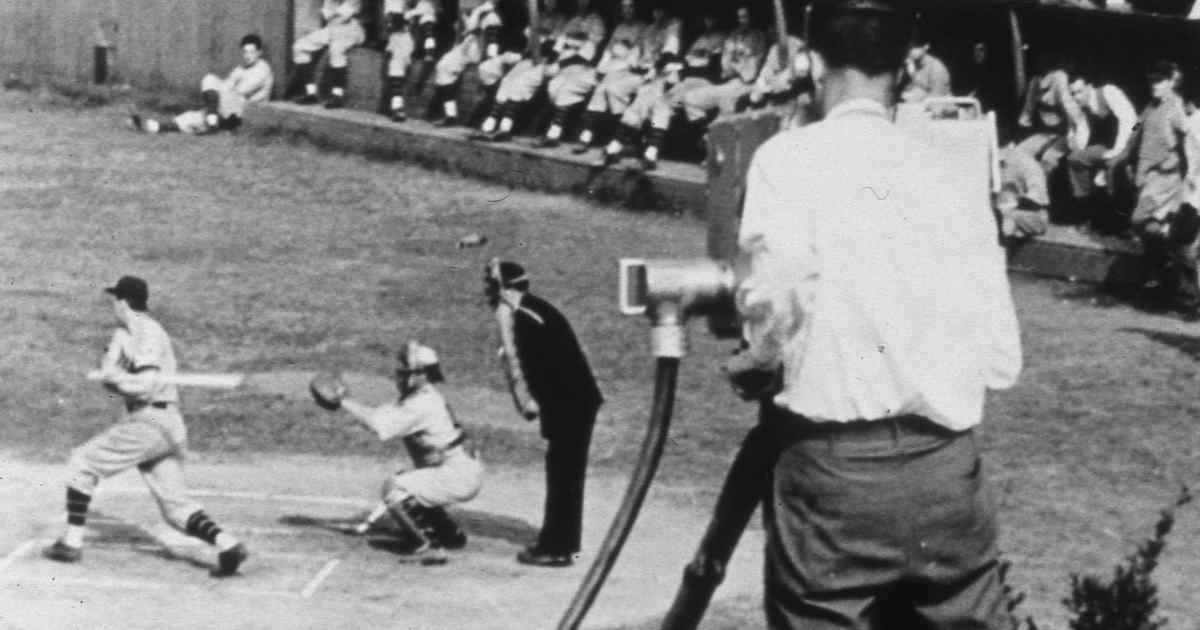 First televised Major League baseball game | August 26, 1939 | HISTORY