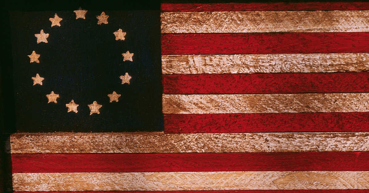 Us Flag American Revolution