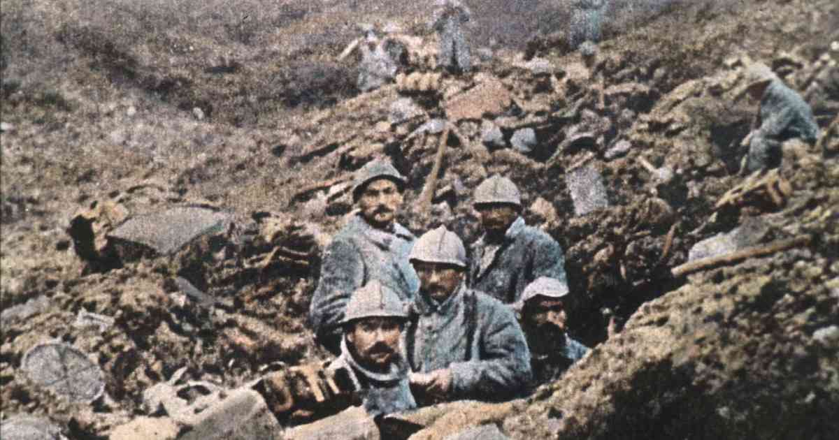 world war 1 colour photos