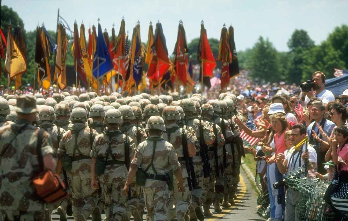 These Historic Military Parades Turned Heads | HISTORY