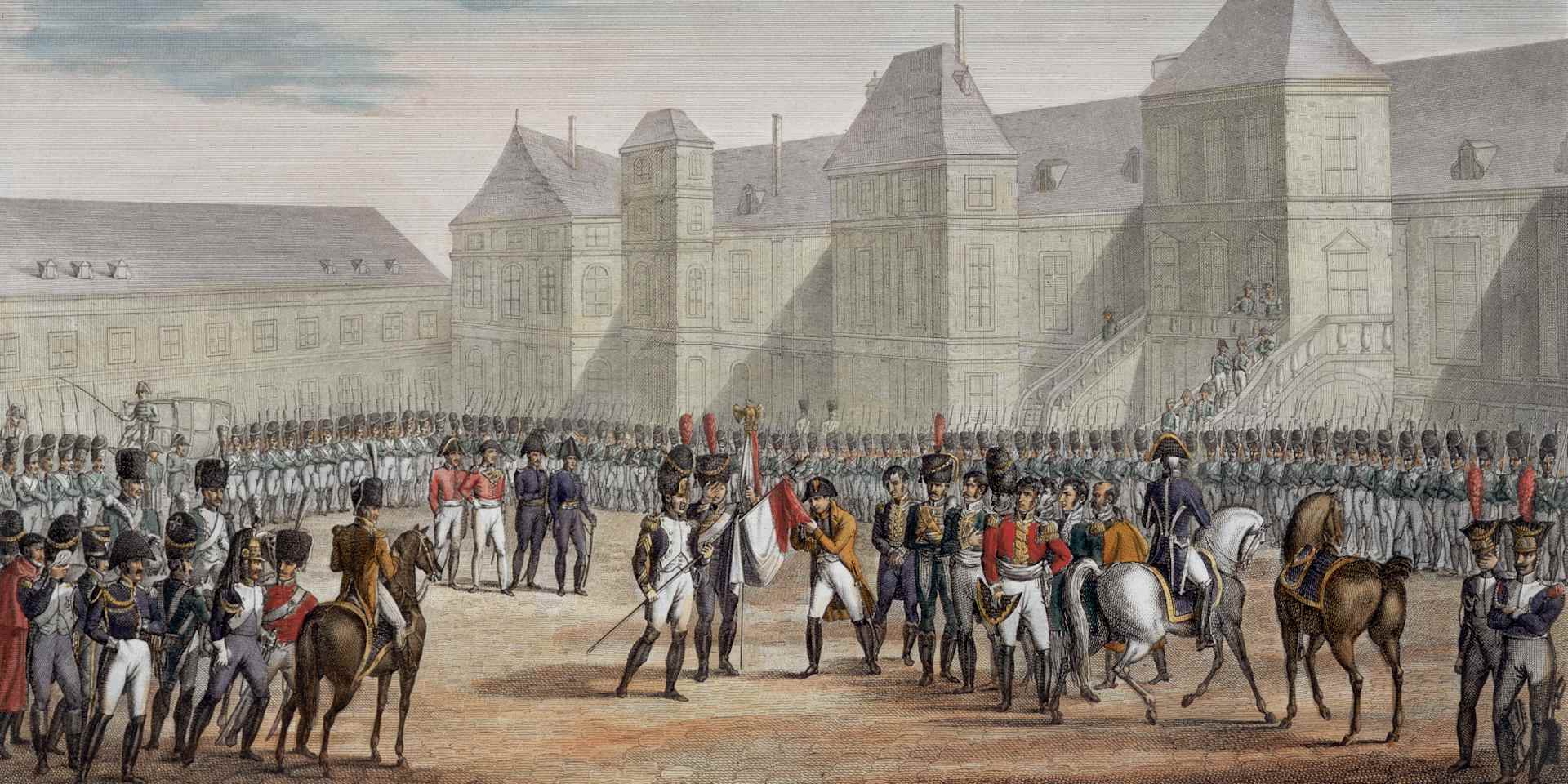 Napoleon abdicates the throne and is exiled to Elba | April 11, 1814 ...