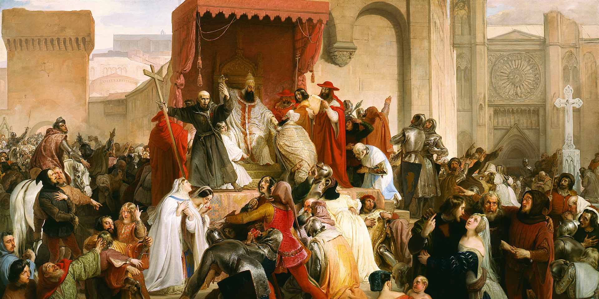Pope Urban II orders first Crusade | November 27, 1095 | HISTORY