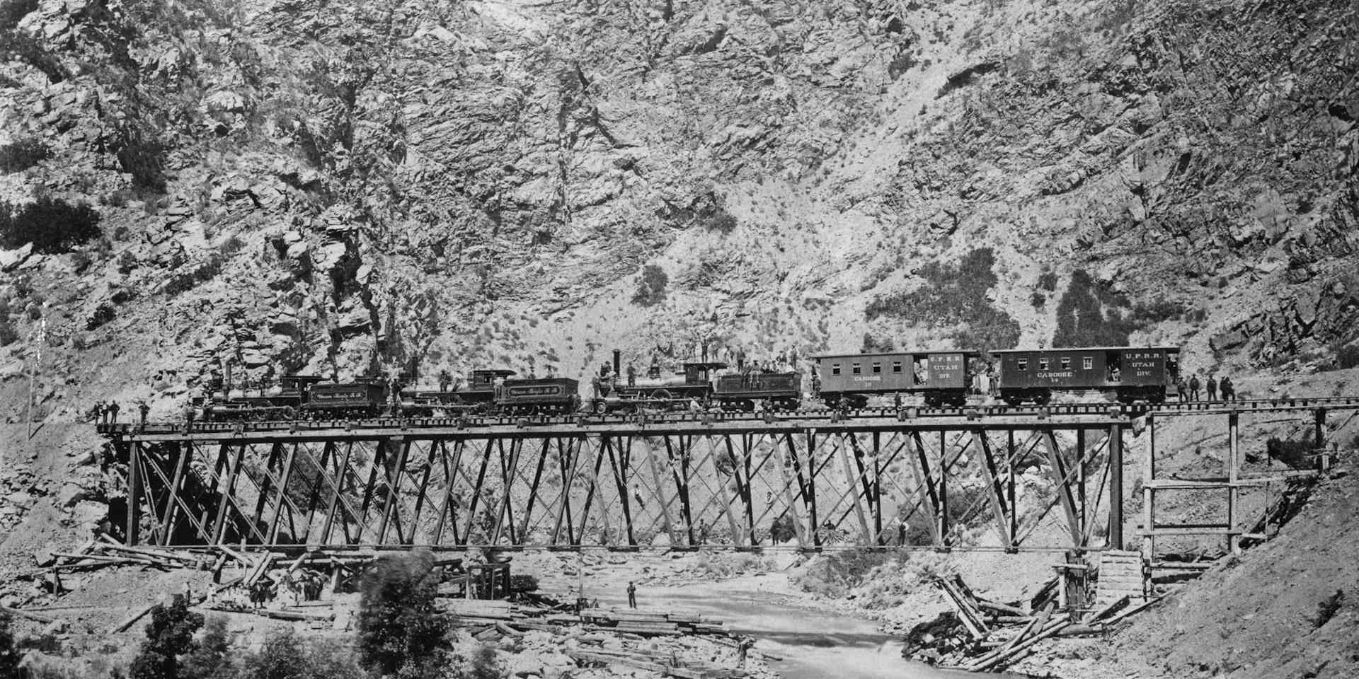 Transcontinental Railroad - Construction, Competition & Impact