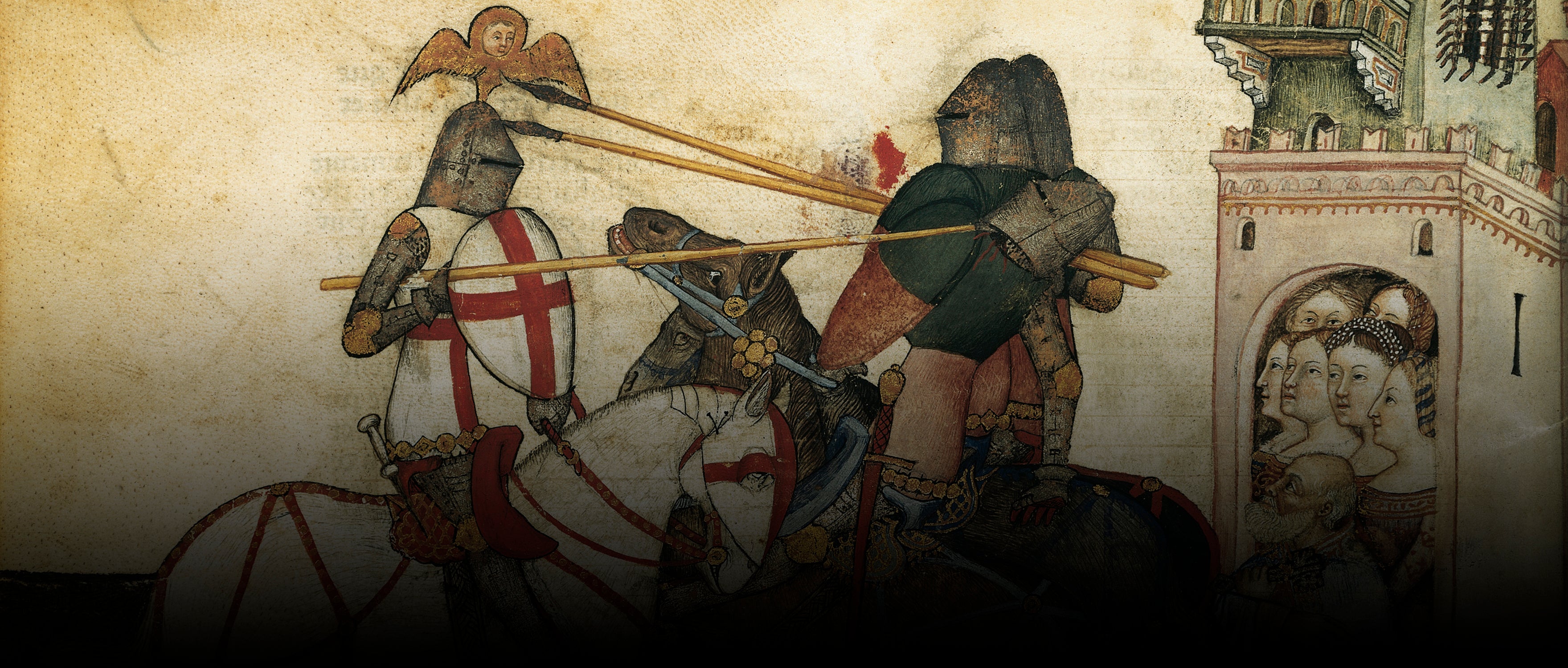 Knights In The Middle Ages MIDDLE AGES KNIGHTS HOSPITALLER" Poster For