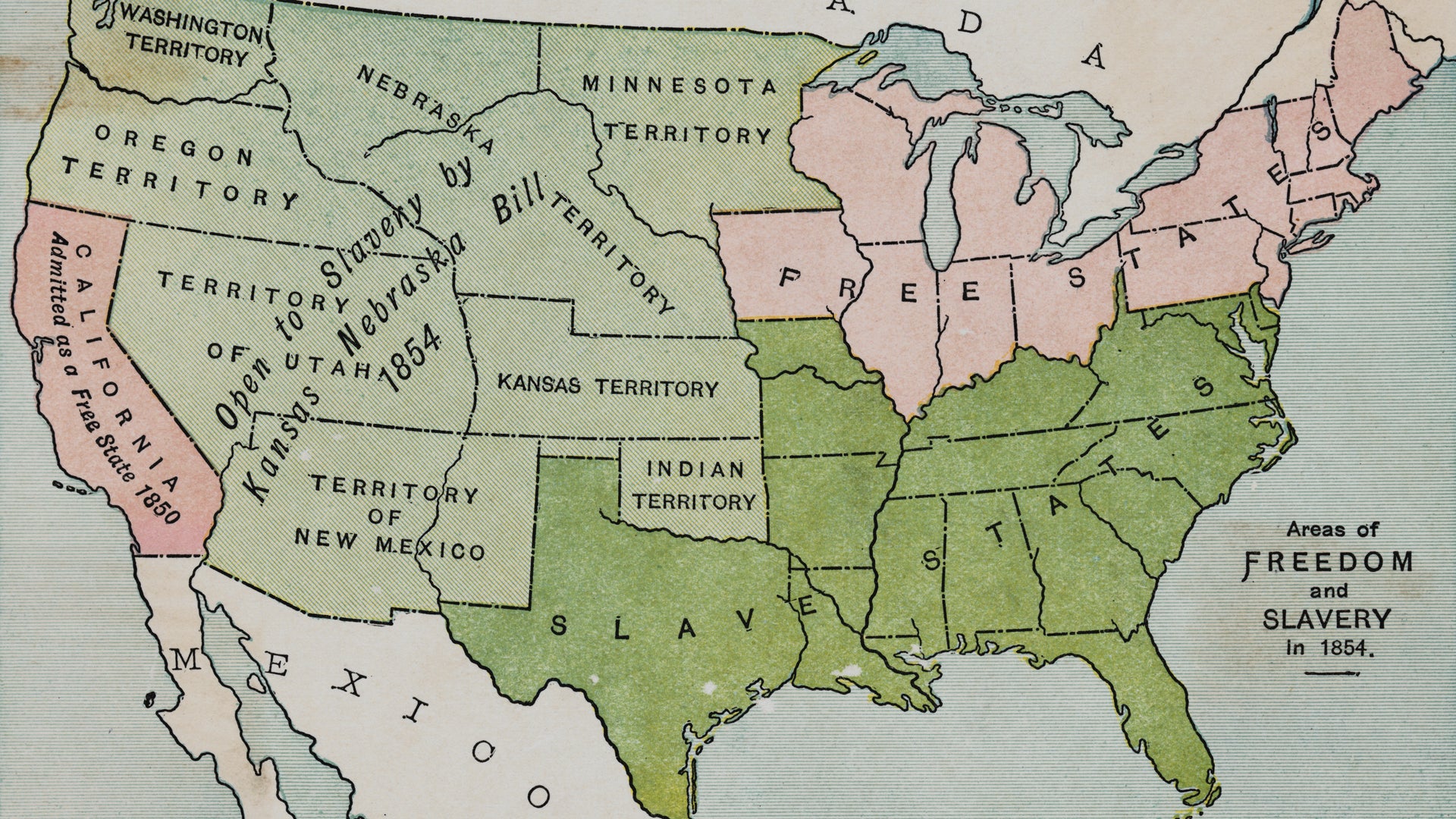 Bleeding Kansas 1856 Map Bleeding Kansas 1856 1857