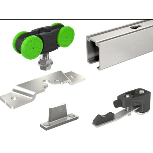 Kit MA40B-190cm rail alu + garniture 40kg - MANTION - MA40B-190