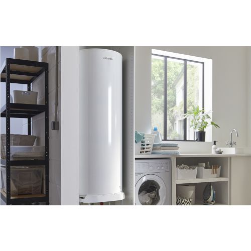 Chauffe-eau électrique blindé 75 L CHAUFFEO horizontal mural ...