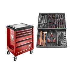 Servante ROLL 6 tiroirs + composition 69 outils FACOM ROLL.CONTACTPF ...