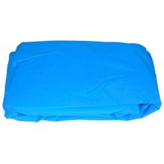 Liner 75/100 PVC bleu pour piscine en bois SASHA octogonale 355x490 ...