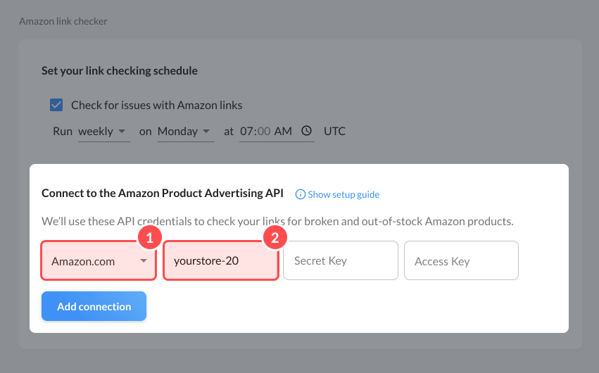 Connect to the Amazon Product Advertising API · Affilimate Connect to the Amazon Product Advertising API · Affilimate