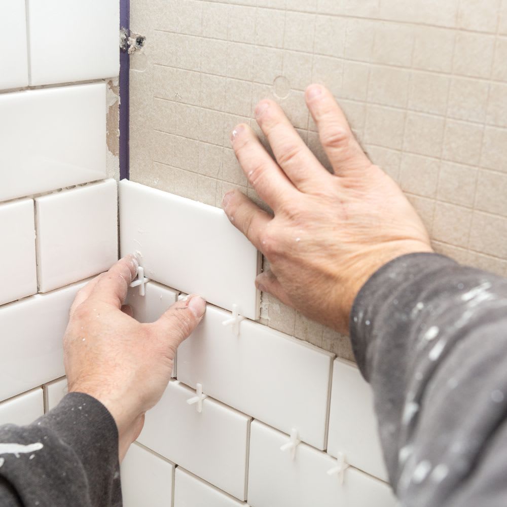 Installing Subway Tile