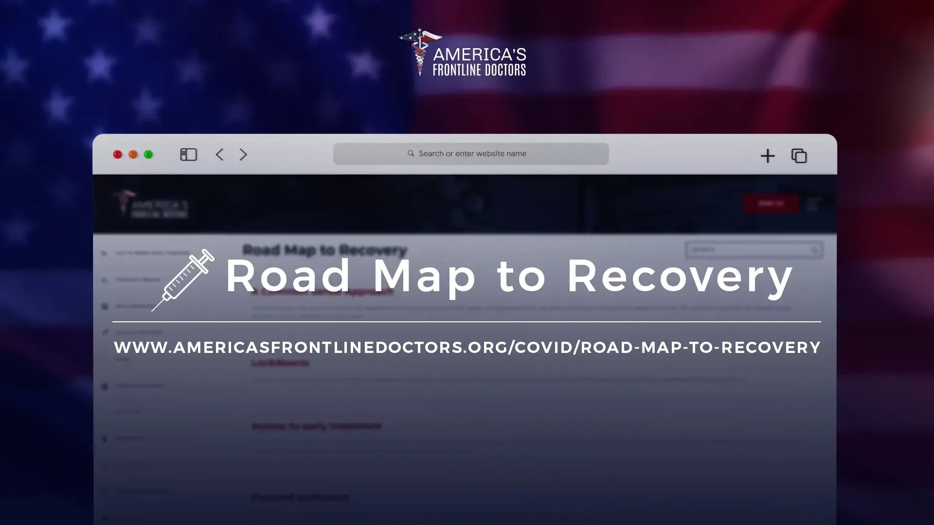 Road Map to Recovery | America's Frontline Doctors