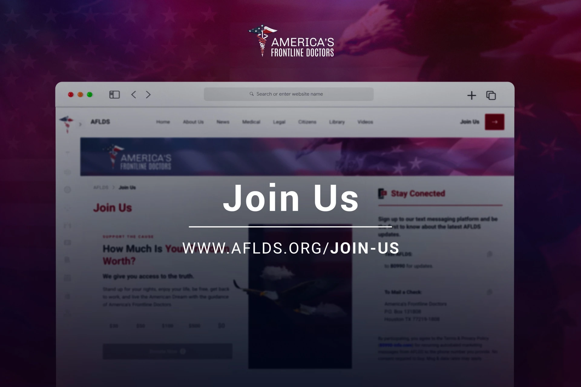 Join Us | America's Frontline Doctors