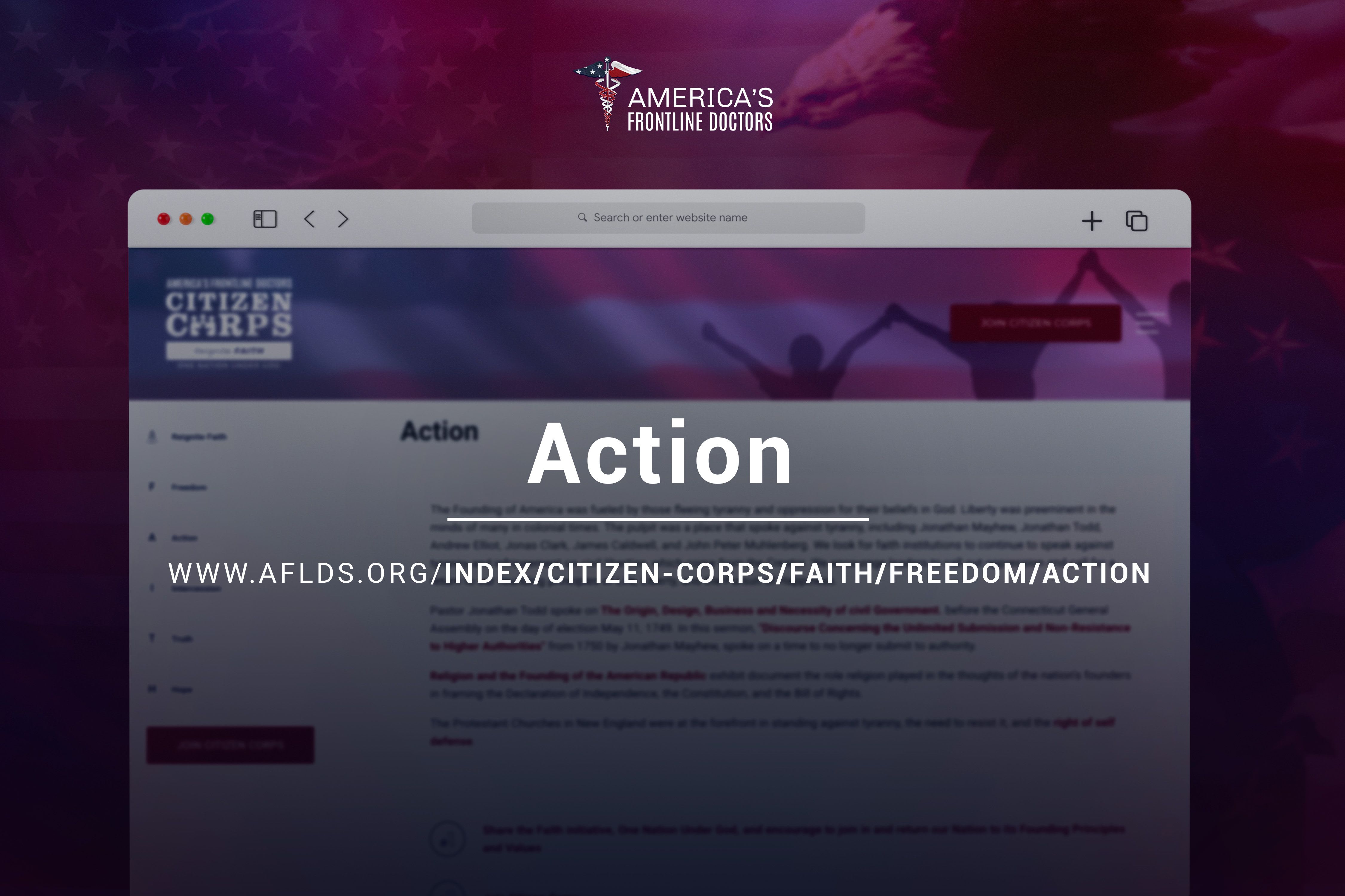 Action | America's Frontline Doctors
