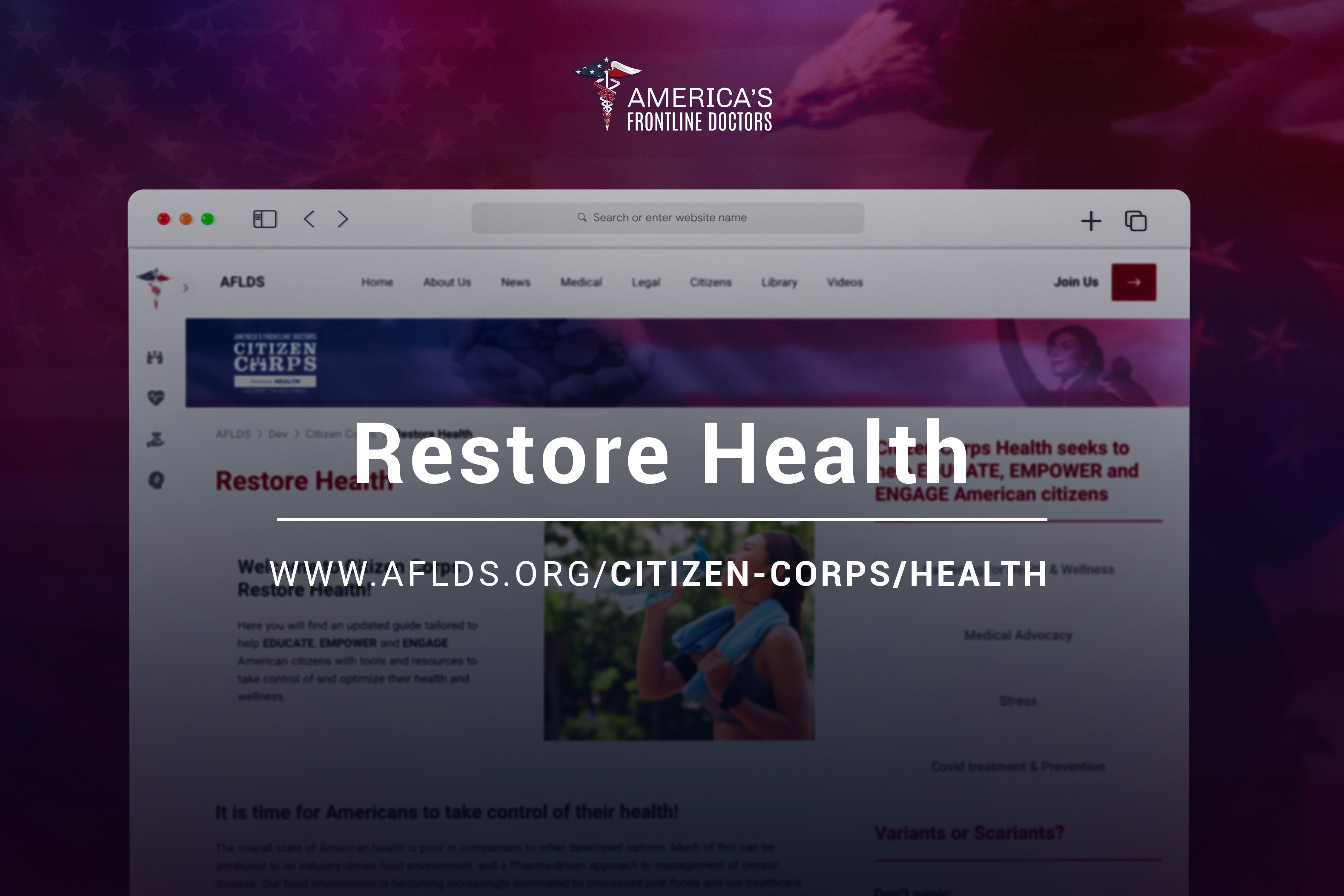 Citizen Corps Restore HEALTH | America's Frontline Doctors