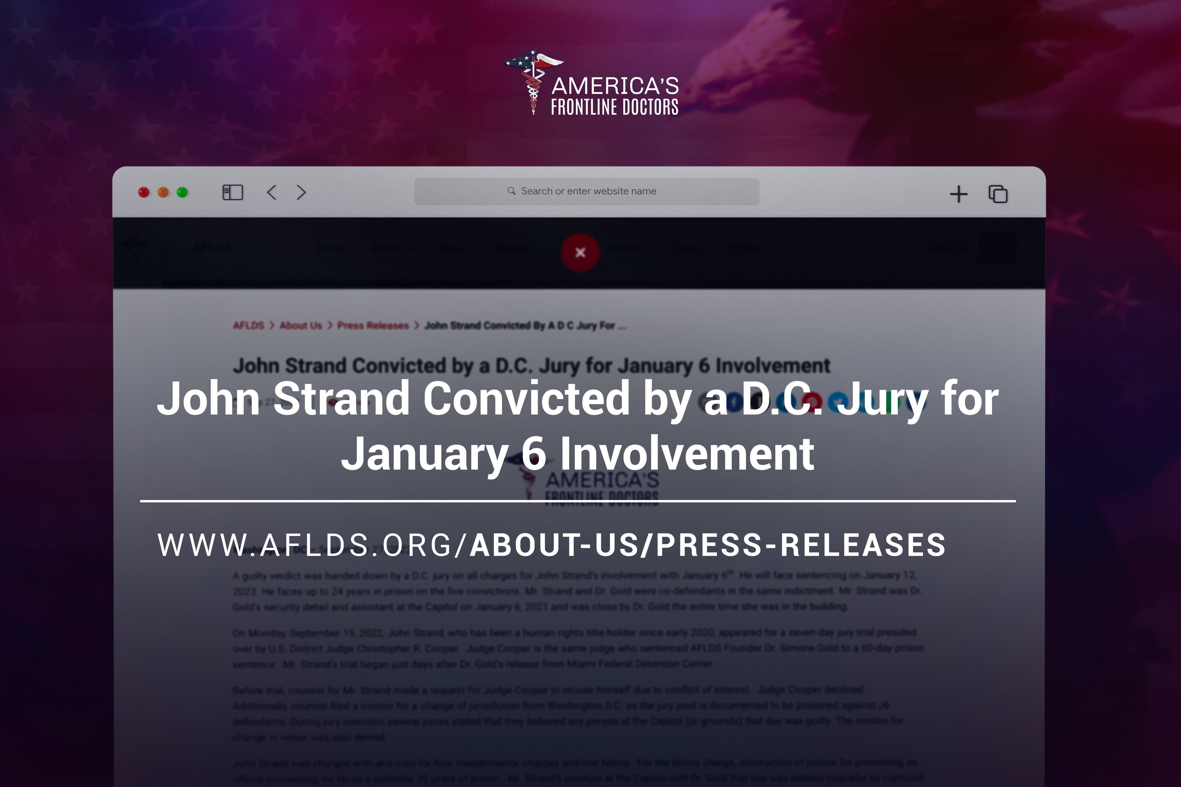 John Strand Convicted by a D.C. Jury for January 6 Involvement ...