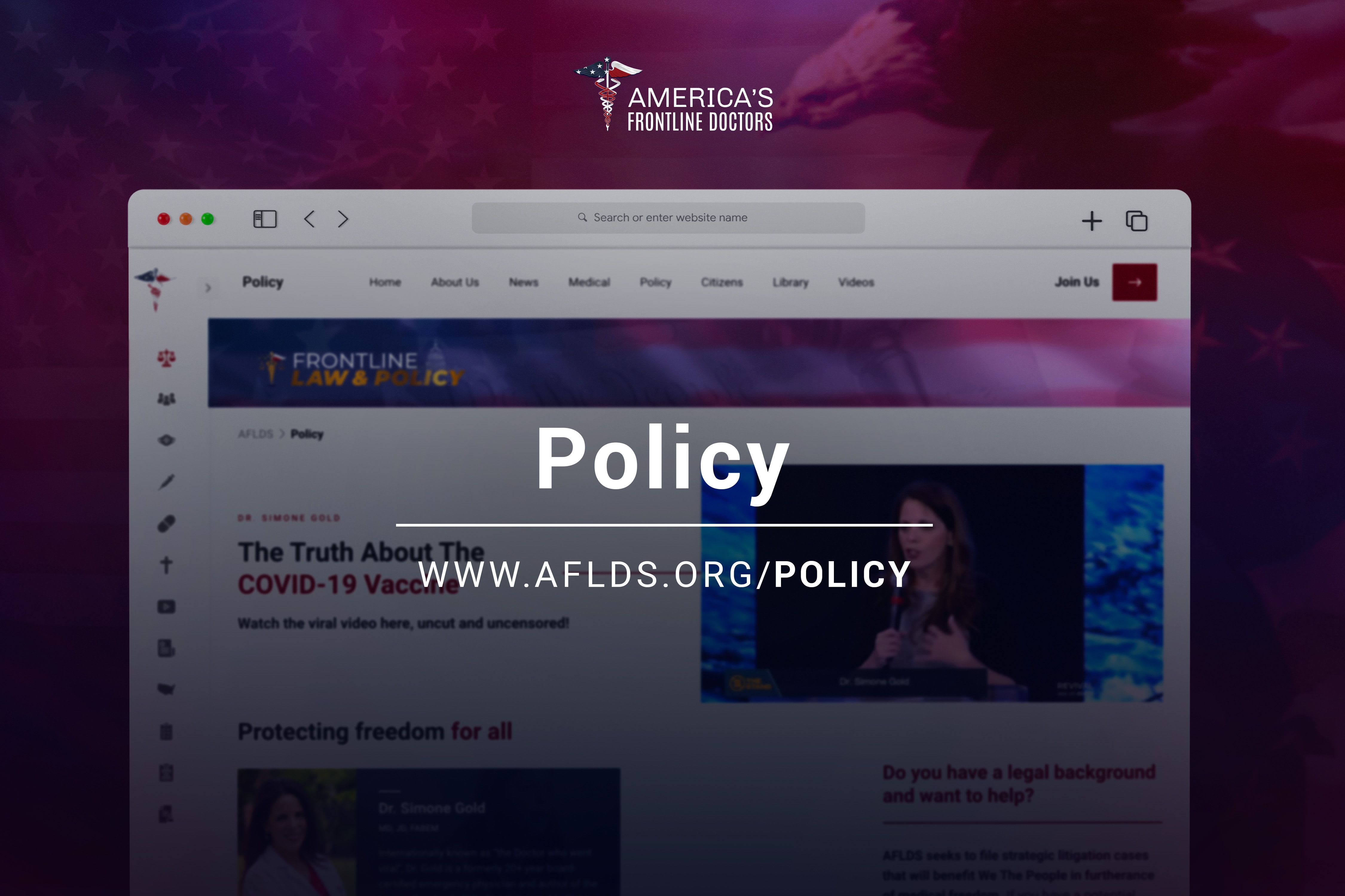 Legal | America's Frontline Doctors