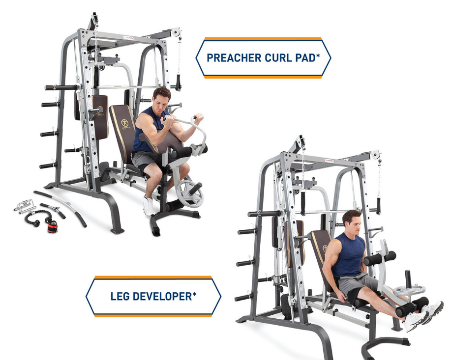 Marcy Smith Machine / Cage System | MD-9010G Smith Machine