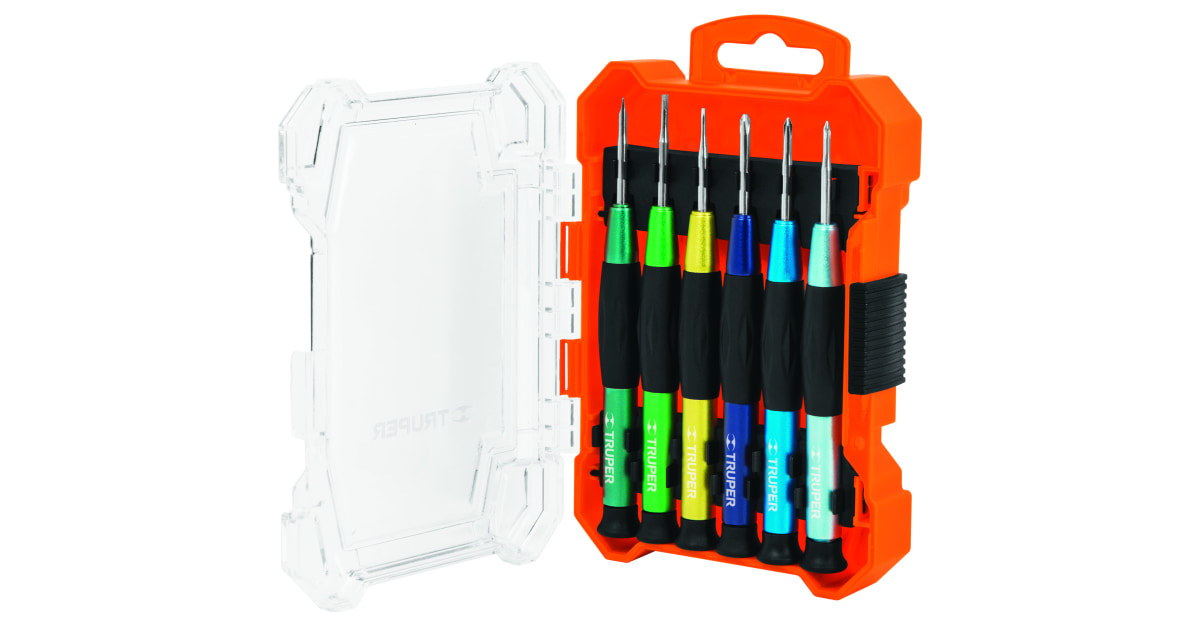 Mini-Desarmadores De Precision Para Joyero Truper 14202