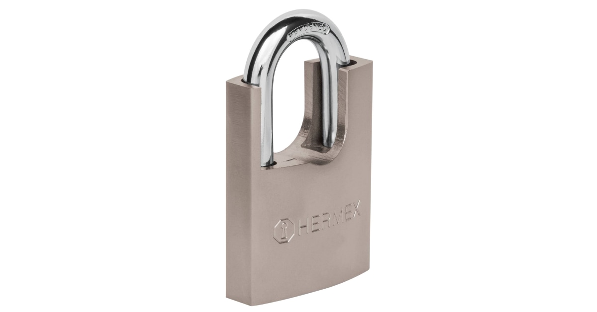 Candado Hermex Hierro 50-Mm Chr-50a Alta Seguridad 43313