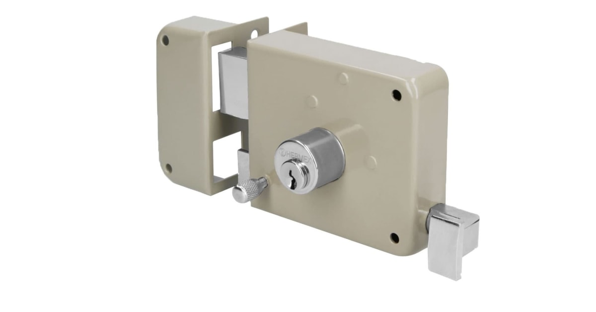 Llavin Doble Seguro Hermex Basic Izquierdo Instala Facil 27046