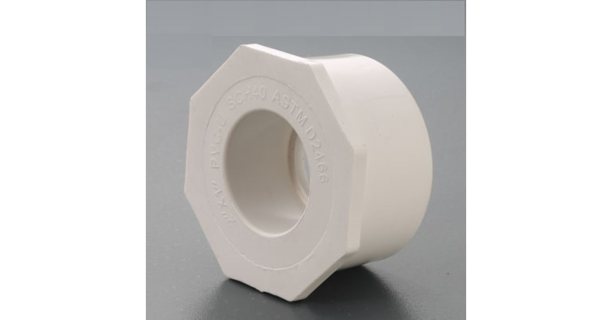 Reductor Pvc Potable 2x1 Liso Inyectado 2005857