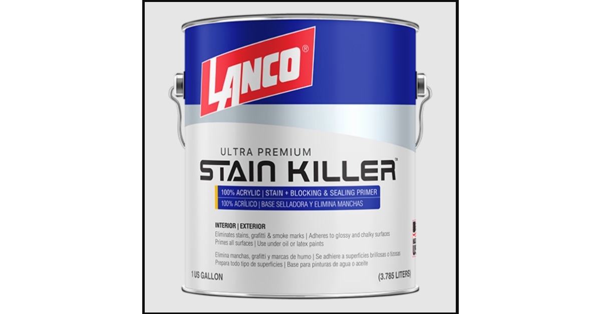 Pintura Acrilica Lanco Bloquea Manchas Stain Killer Gl Wp039-4