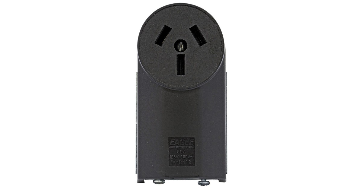 Toma Para Estufa 50amp Superficial Aguila 112