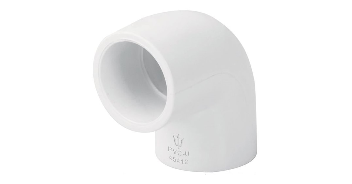 Codo Pvc 1-1/2x90 Liso 2005879 Durman