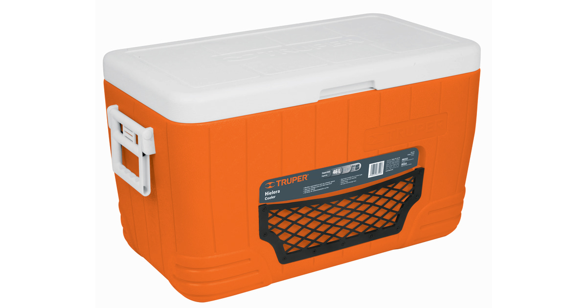 Hielera 12 Gls Truper Naranja 62129