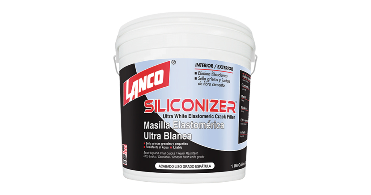Masilla Lanco Siliconizer Crack Filler Bl Mate Gl Impermeabilizante ...
