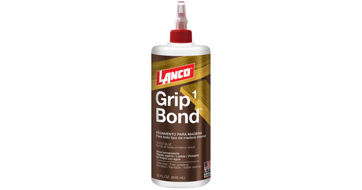Pegamento Lanco Para Madera Grip Bond #1 Blanco 1/4 Wa602-5
