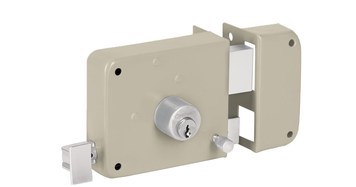 Llavin Doble Seguro Hermex Basic Derecho Instala Facil 27047