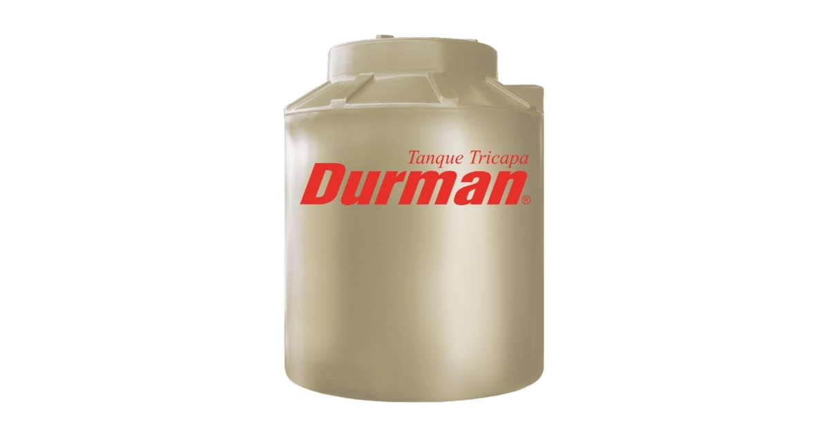 Tanque Para Agua Potable 2500-Litr 660-Gal Tricapa Beige Durman 2019073
