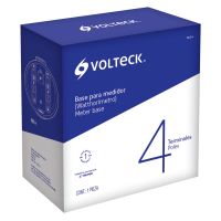 Base Contador Electricidad Redonda Volteck 46025 | Agencia Global