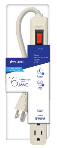Toma Multiple 6-Ench Volteck Mul-6e 47188 | Agencia Global