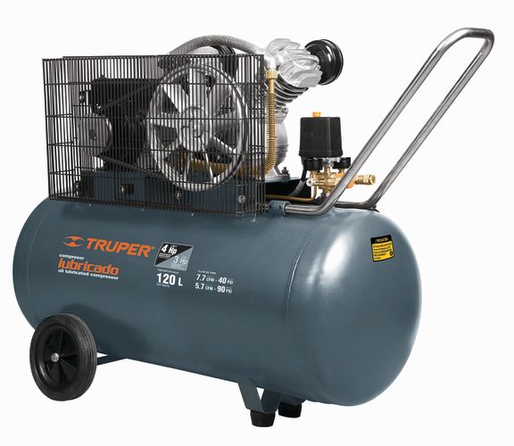 Compresor De Aire Comp-120lh Truper 4-Hp 220v 19359 | Agencia Global