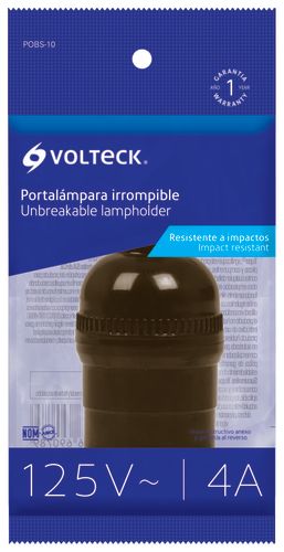Socket Sencillo Pobs-10 Volteck 46542 | Agencia Global