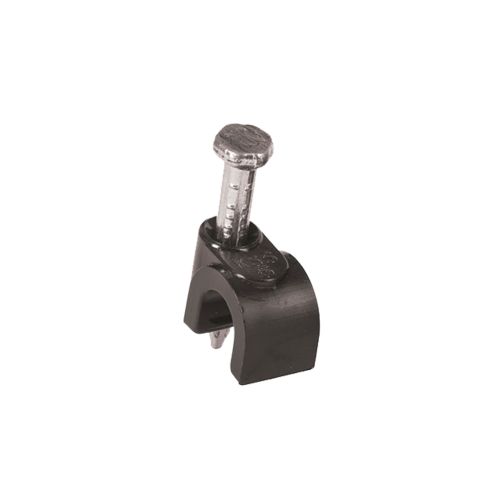 Grapa Aislante Para Cable Coaxial 5mm Negra 20pcs Volteck 48280 ...