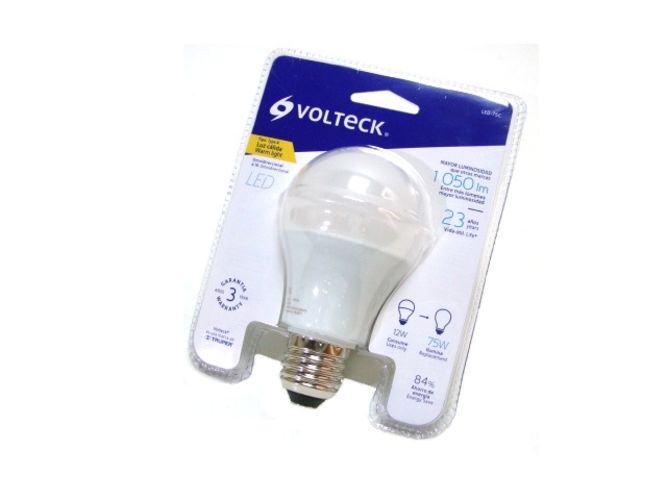 Bombillo Led 12w Volteck Luz Calida 46861 | Agencia Global