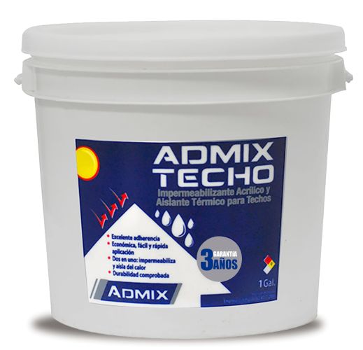 Impermeabilizante Elastomerico Para Techos Admix Gl