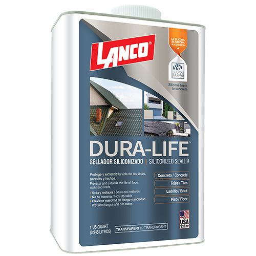 Pintura Impermeabilizante Lanco Dura Life Transparente Mate 1/4 Para ...