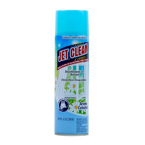 Desinfectante Jet Clean En Aerosol Aroma Celestial 500ml