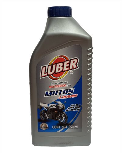 Aceite Motocicleta 20w50 Luber 1/4 L4tm-20w5-12b 4tiempos | Agencia Global
