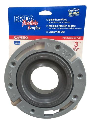 Brida Flexible Manga Corta 3 Para Sanitario Coflex Pb-155