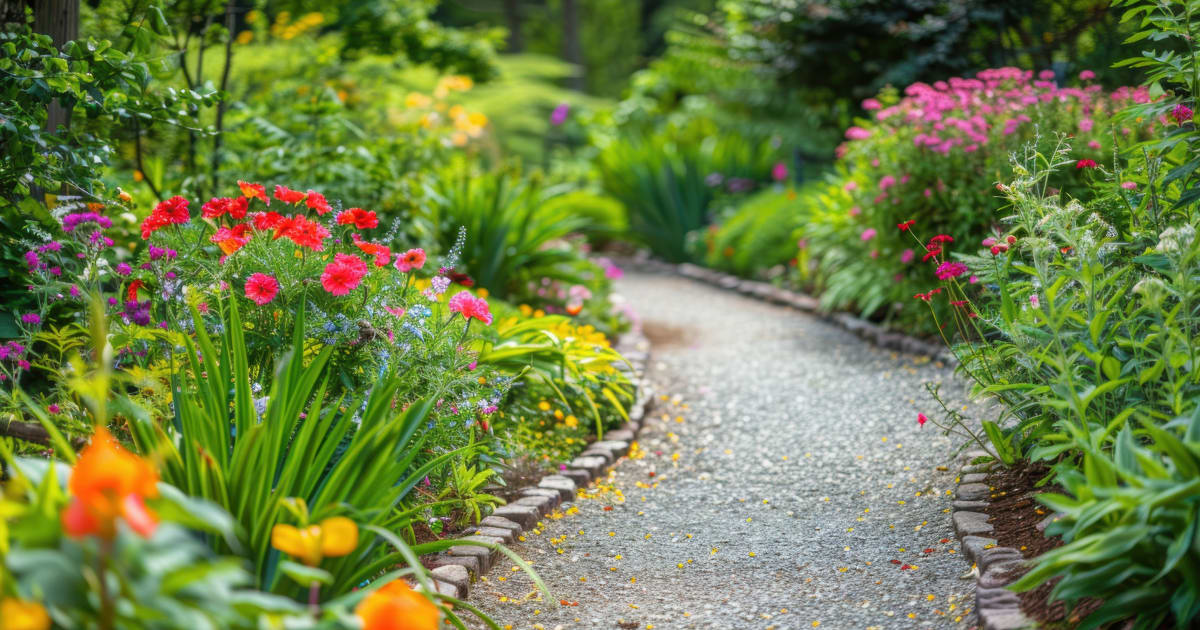 Step By Step Guide To Building A Gravel Or Stone Path