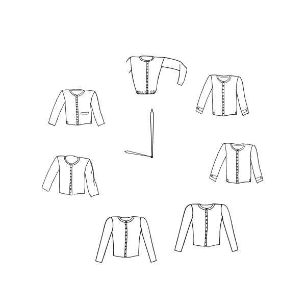 Snaps cardigan | agnès b.