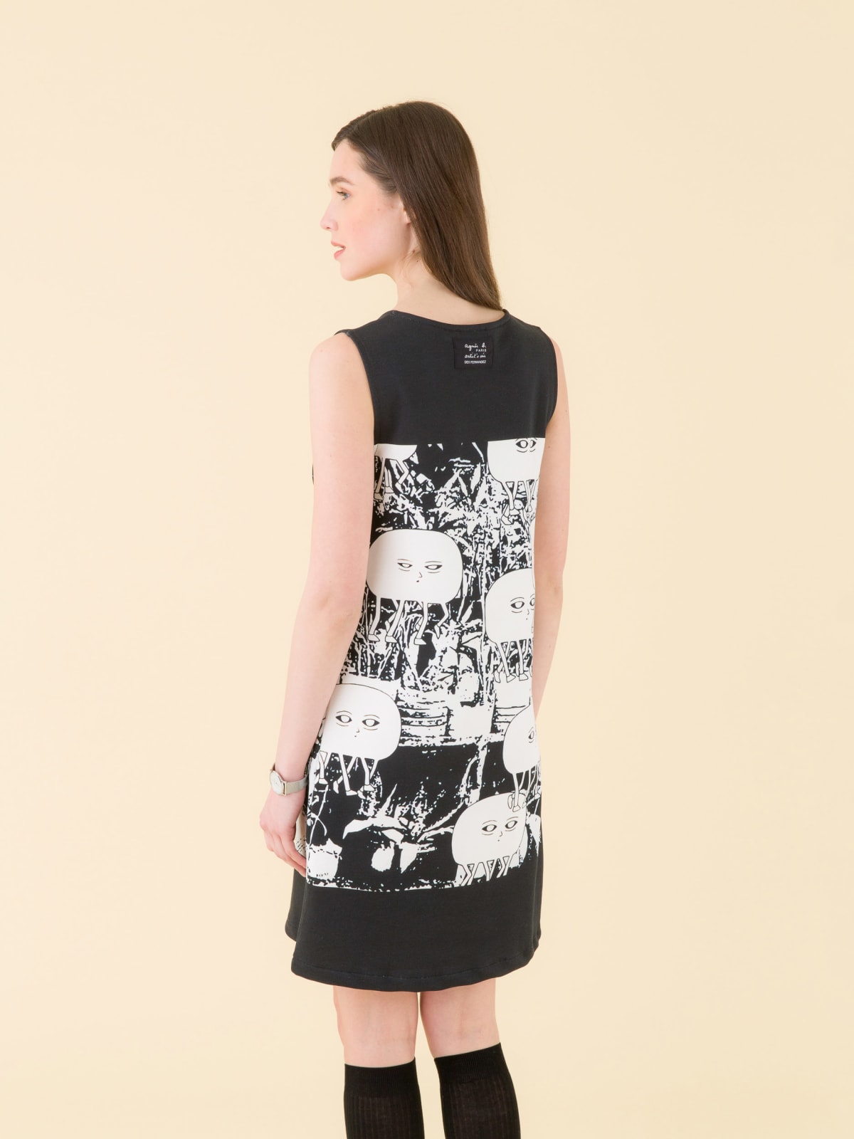 Garapata cotton photo dress
